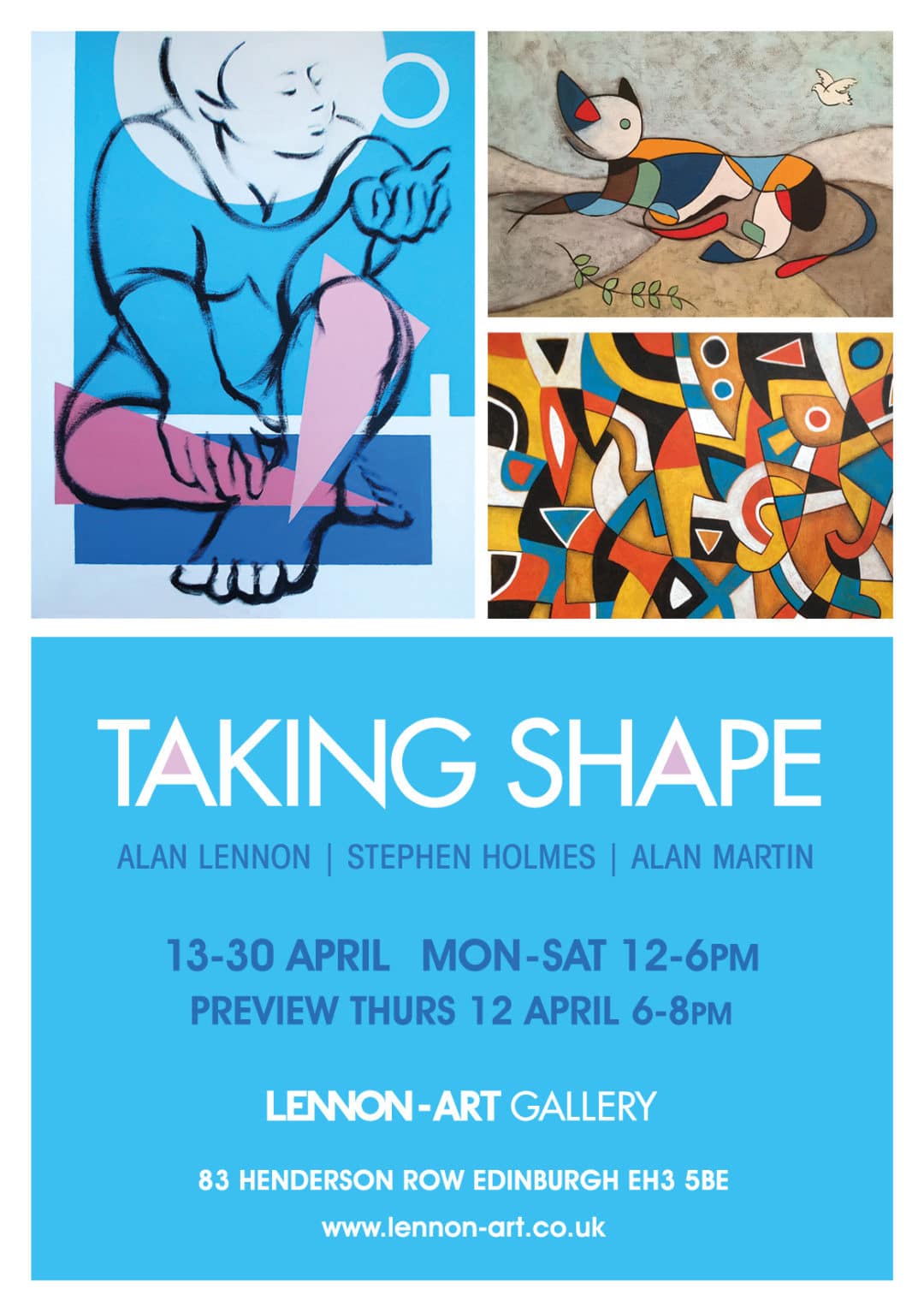 Taking Shape Exhibition • Lennon-art